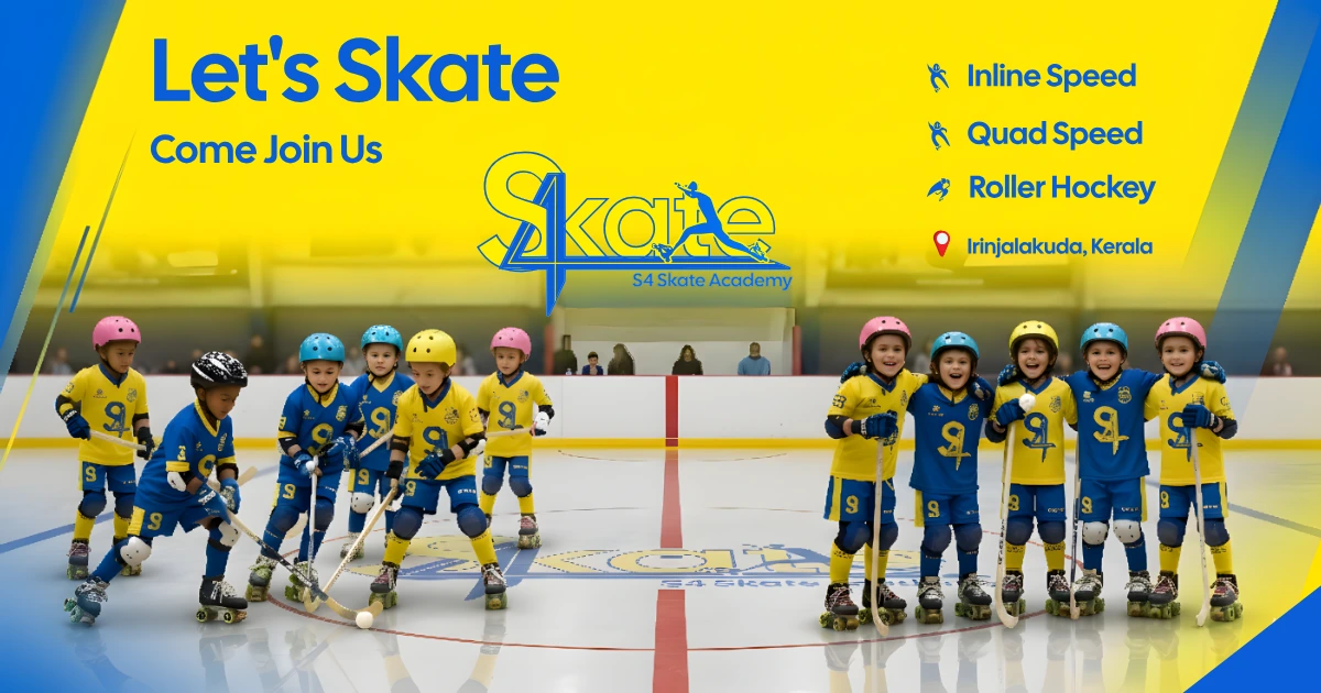 S4 Skate Academy - Roller Skating & Hockey in Kerala